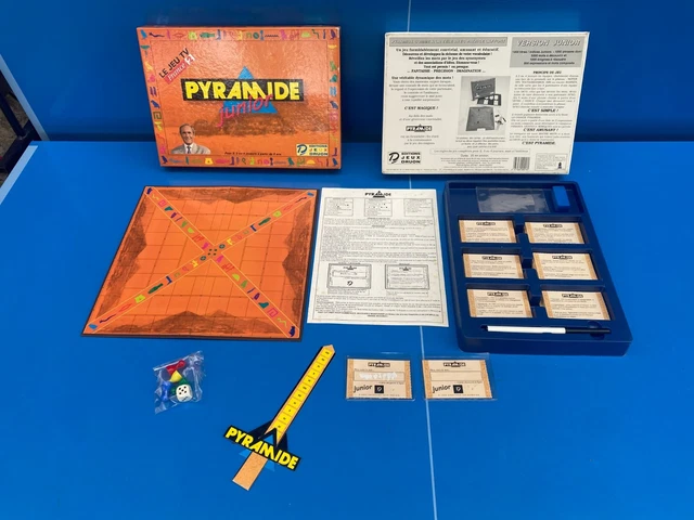 JEU DE SOCIETE PYRAMIDE TV PATRICE LAFFONT FRANCE 2 JUNIOR DRUON Livré ...