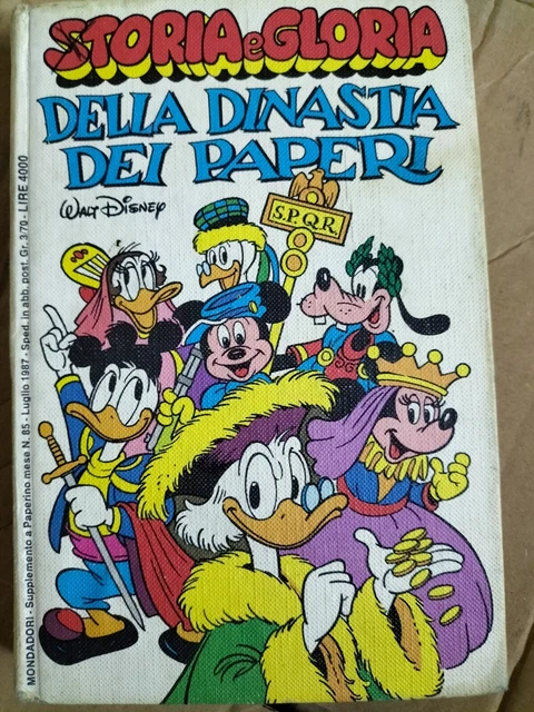STORIA E GLORIA Della Dinastia Dei Paperi Mondadori Del 1987 EUR 20,00 ... STORIA E GLORIA Della Dinastia Dei Paperi Mondadori Del 1987 EUR 20,00 ...