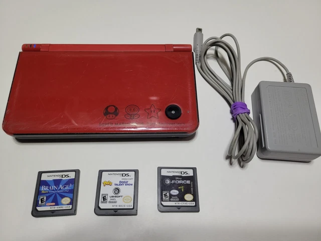 NINTENDO DSI XL Super Mario Bros. 25th Anniversary Edition with Charger ...