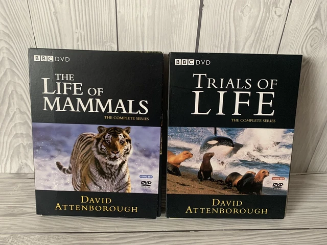 DAVID ATTENBOROUGH DVD Box Sets The Life Of Mammals & Trials Of Life ...