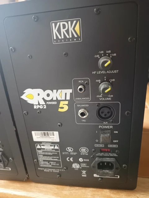 KRK ROKIT 5 RPG2 Monitor Speakers £1.13 - PicClick UK