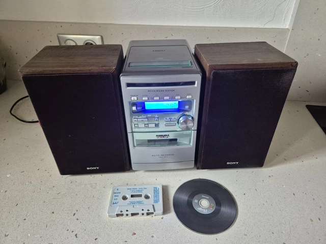 MICRO SYSTEM HIFI PHILIPS MC 270/22 & 2 enceintes SONY SS-CFX250 - 1984 ...