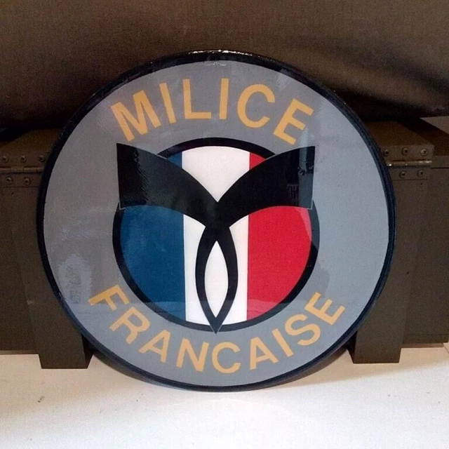 PANNEAU - TYPE WW2 : MILICE FRANCAISE EUR 40,00 - PicClick FR