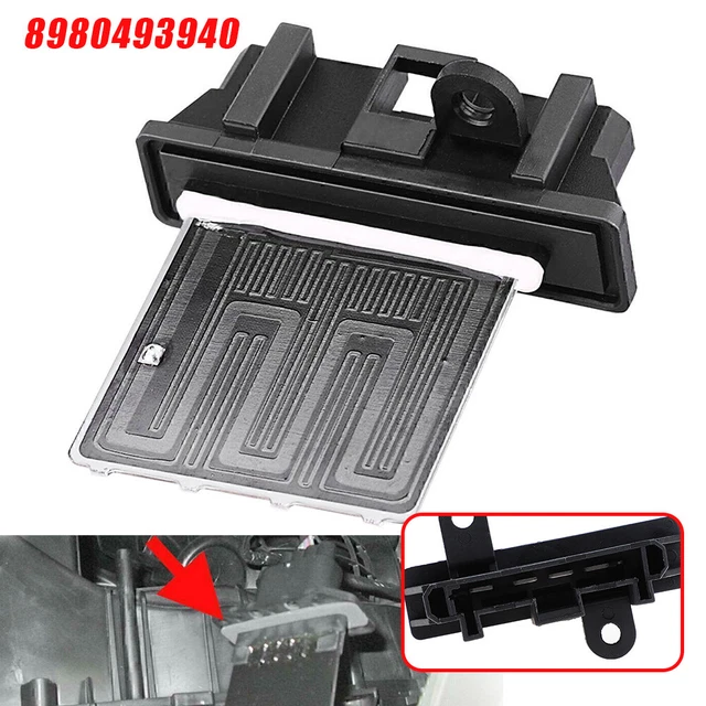 BLOWER MOTOR HEATER Fan Resistor for Isuzu D-Max TF Holden Colorado RC ...