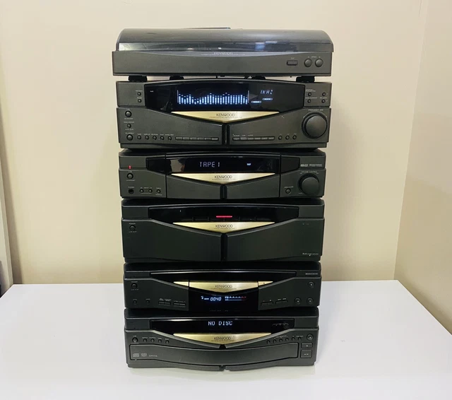 ORIGINAL VINTAGE 5 Piece Kenwood Legendary Series 21 Hifi Stack Stereo ...
