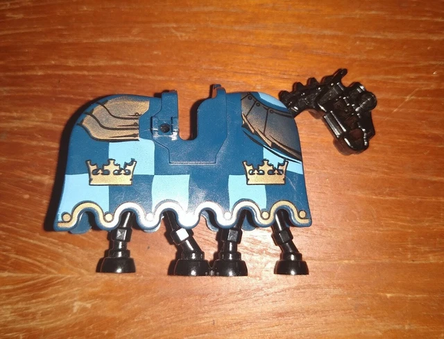 LEGO SKELETON BLACK Horse & Barding Armour EUR 12,93 - PicClick FR