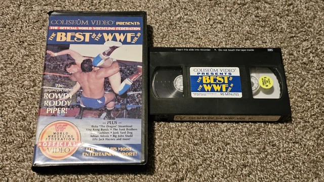 THE BEST OF THE WWF VOL. 10 wrestling COLISEUM VIDEO vhs british ...