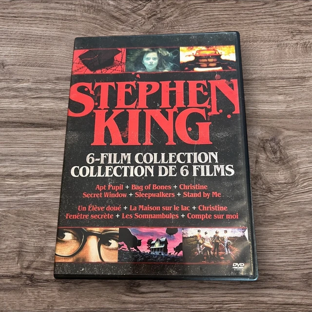 STEPHEN KING: 6-FILM Collection DVD - 2018 Lot Of 4 DVDs With 6 Movies ...