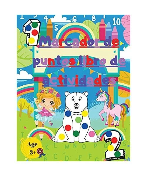 MARCADOR DE PUNTOS libro de actividades: Genial para aprender los ...