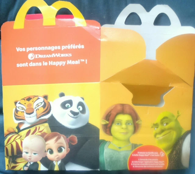 BABY BOSS DREAMWORKS McDonald's McDo Happy Meal Bag Collection 2022 £7. ...