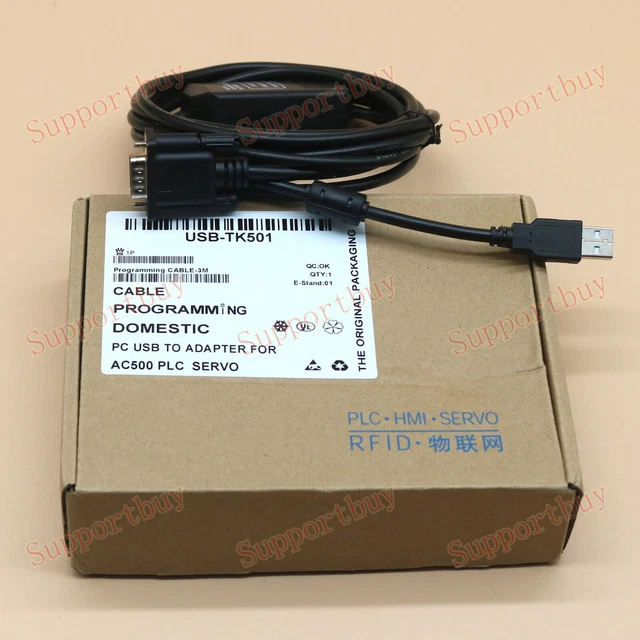 NEW FOR ABB Debug Line USB-TK501 Series PLC Programming Cable In Box ...