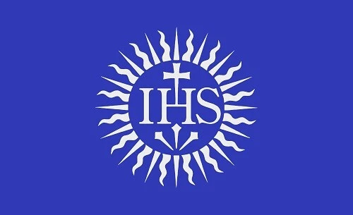 DRAPEAU IHS IN HOC SIGNO JESUS 60 x 90 cm Flag Banner 2 x 3 EUR 13,99 ...