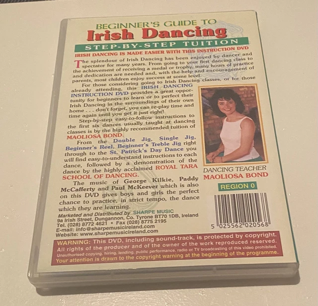 IRISH DANCING BEGINNER'S Guide For Boys & Girls (DVD, 2004) £5.47 ...