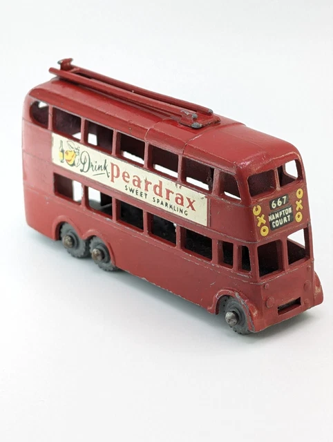 MATCHBOX LESNEY MOKO 56a London Trolley Bus Trolleybus vintage diecast ...