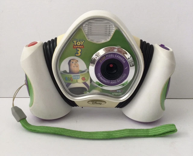 VTECH DISNEY TOY Story 3 Kidizoom Buzz Lightyear Digital Camera 2MP ...