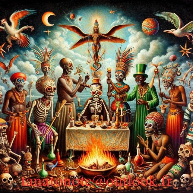 RITUEL DE MAGIE Festin des Esprits Bienveillants Vaudou voodou Voodoo ...
