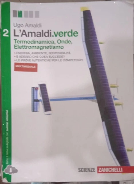 L'AMALDI.VERDE. VOL. 2 - Termodinamica, Onde, Elettromagnetismo EUR 10 ...