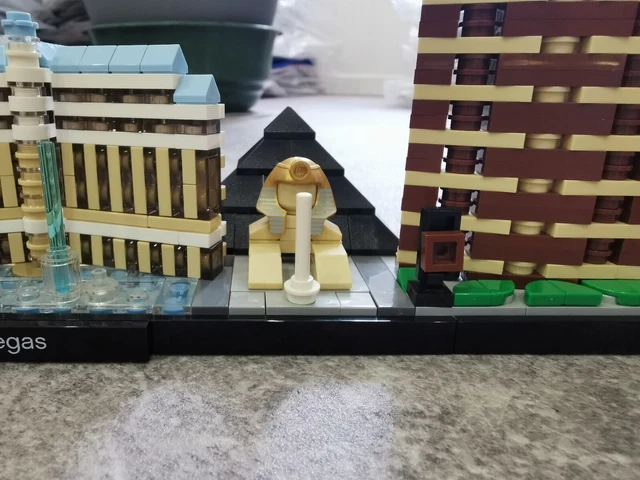 SUPERBE LEGO 2018 Architecture Collection Las Vegas 21047 Complet Sans ...