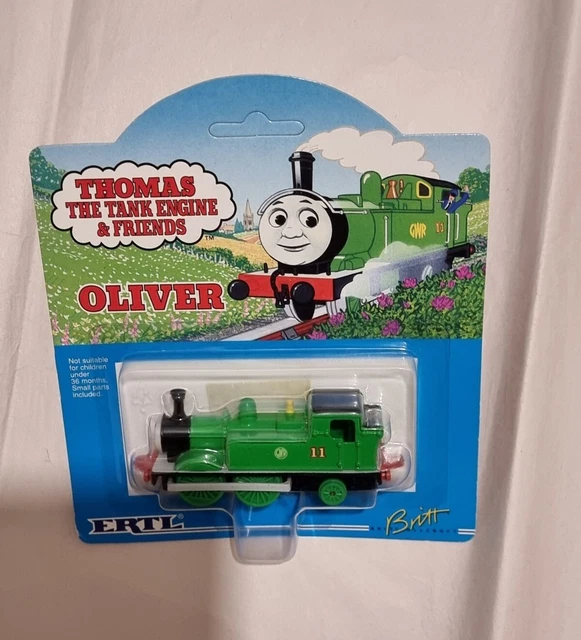 THOMAS THE TANK Engine & Friends ERTL OLIVER TRAIN DIECAST NEW & SEALED ...