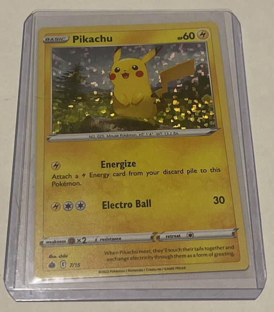 POKEMON TCG PIKACHU 7/15 McDonalds Happy Meal 2022 - Pack Fresh NM B $9 ...