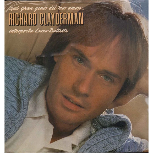 RICHARD CLAYDERMAN LP Quel Gran Genio Del Mio Amico Interpreta Lucio Sigillato EUR 33,98 ...