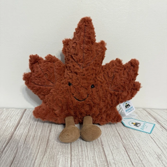 JELLYCAT CANADIAN INDIGO Exclusive Amuseables Maple Leaf BNWT $280.00 ...