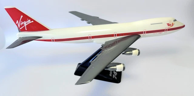 BOEING 747-200 VIRGIN Atlantic 1990s Wooster Collectors Model Scale 1: ...