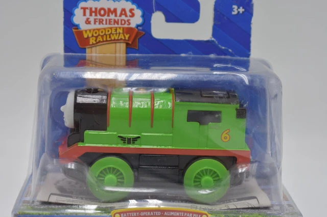 PERCY 6 BATTERY Operated Diecast Engine Train Thomas & Friends Fisher ...