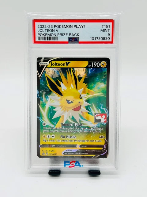 POKÉMON BLITZA/JOLTEON V SWSH151 PSA 9 - Black Star Promo [Englisch] EUR 43,99 - PicClick DE