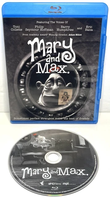 MARY AND MAX (Bluray, 2008, Philip Seymour Hoffman, Eric Bana, Toni ...