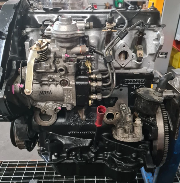 VW T3 1.9 TDI MTDI Motor überholt komplett mit Einspritzpumpe 1Z mit ...