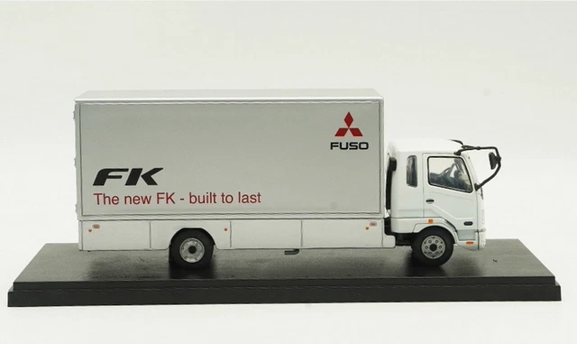 1/43 SCALE MITSUBISHI FUSO FK FIGHTER Truck Silver Diecast Car Model ...