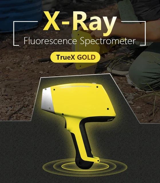 PORTABLE HANDHELD XRF Gold Analyzer Gold Test Gun Purity Testing ...