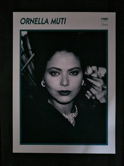 PORTRAIT DE STARS Encyclopédie Du Cinéma Ornella Muti EUR 1,20 ...