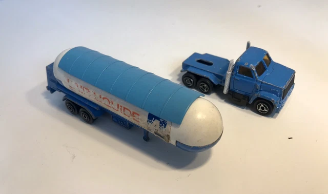 RARE ! MAJORETTE Truck Camion GMC semi-remorque L'AIR LIQUIDE 324 ...