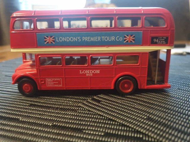 WELLY DOUBLE DECKER Die Cast Pull Back London Bus For Ages 3+ £3.00 ...