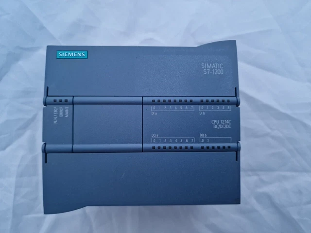 SIEMENS SIMATIC S7-1200 1214C, Cpu, 4Mb, 6Es7214-1Ag40-0Xb0, Dc/Dc/Dc, Fs04 £260.00 - PicClick UK