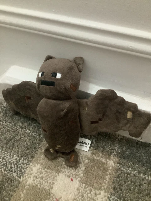 MINECRAFT BAT PLUSH Doll Toy Monjang Jinx Spinmaster Small Rare Plush £ ...