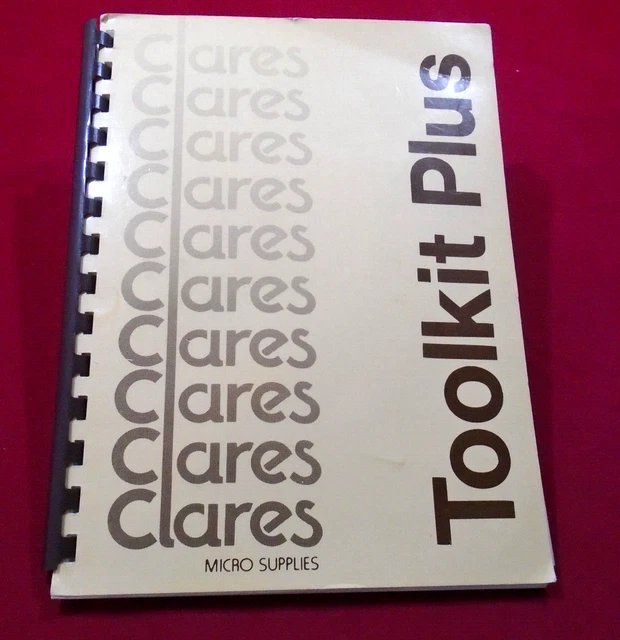 BOITE OUTILS PLUS Logiciel Par Clares. 8.9cm Disquette Et Utilisateur ...