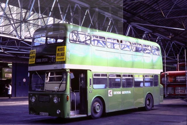 35MM SLIDE DEVON General Leyland Atlantean MCW 532 NDV532G 1980 ...