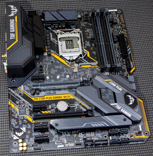 ASUS TUF Z390-PLUS Gaming (Wi-Fi) Intel LGA1151-2 ATX Motherboard + BOX ...