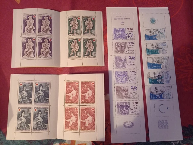 TIMBRES FRANCE CARNET croix rouge et bande neuf EUR 3,00 - PicClick FR