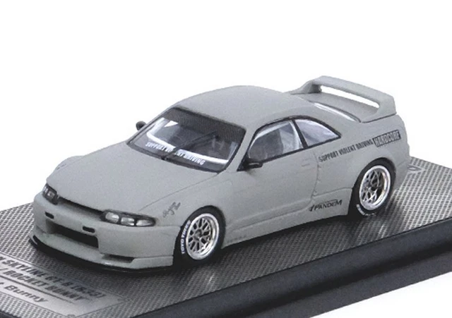 NISSAN SKYLINE GT-R (R33) - PANDEM Rocket Bunny - grey matte - Inno 1: ...
