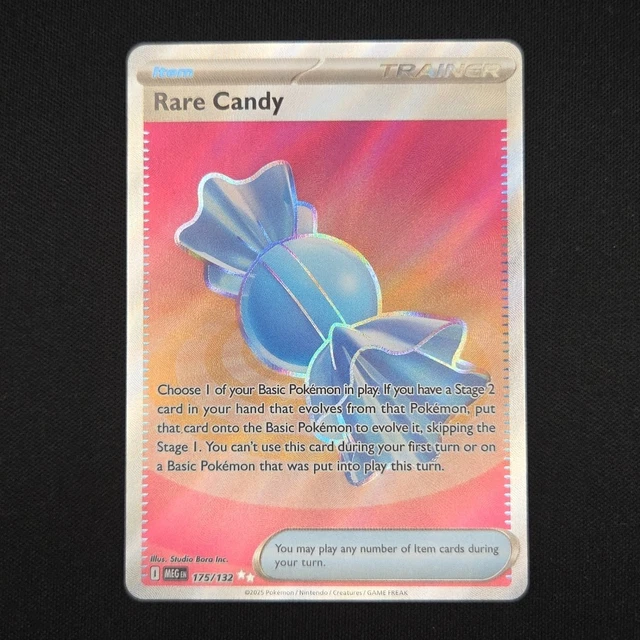 POKÉMON TCG CARD Rare Candy 175/132 Mega Evolutions Full Art - NM £6.00 ...