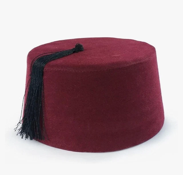 FEZ HAT-MOROCCAN, ALADDIN, Kids Costume, Dr. Who, Turkish Shriner ...