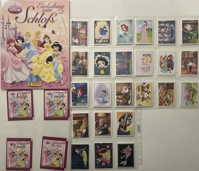 PANINI - DISNEY - EINLADUNG ZUM SCHLOẞ - KOMPLETT - Album + Sticker ...
