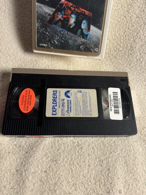 EXPLORERS VHS (PARAMOUNT Home Video, 1985) Original Clamshell Case Sci ...