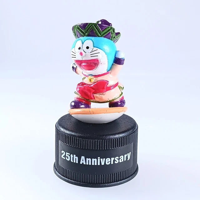 FIGURINE DORAEMON MOVIE 25th Anniversary Bottle Cap Seven-Eleven ...