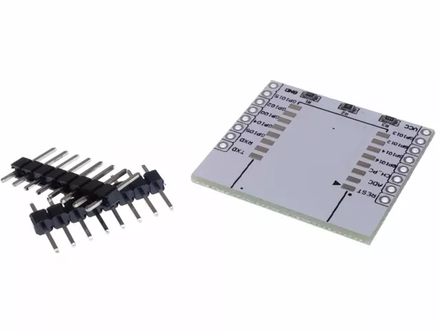 Esp8266 Adapter Breakout Board Esp 07 Esp 12 Esp 12e Wifi Breadboard