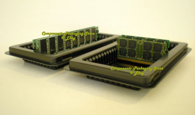 DRAM DDR2 DDR3 Memory Tray-Holder-Box 10 fits 100 DIMM or 200 SODIMM ...